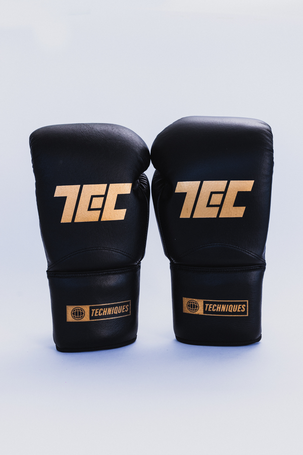 Professional TEC Lace-Up Boxing Gloves - Techniques
